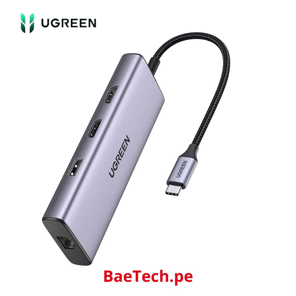 UGREEN CM490 90119 Adaptador HUB 9 en 1 – BaeTech