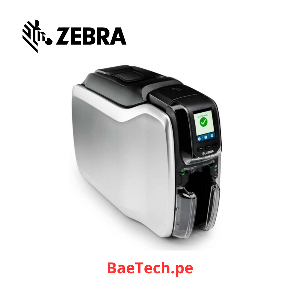 Zebra Impresora de Tarjetas / Fotochecks, Modelo ZC100, Impresión a un – BaeTech