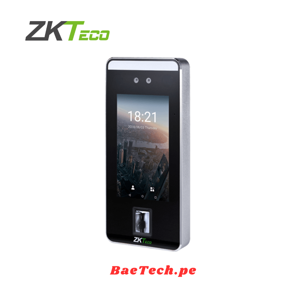 ZKTECO SPEEDFACE-V5L Control de Acceso y Asistencia Biométrico: Rostro – BaeTech Peru