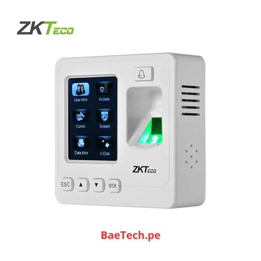 ZKTECO SF100/ID - CONTROL DE ACCESO Y ASISTENCIA SIMPLE / 1500 HUELLAS – BaeTech