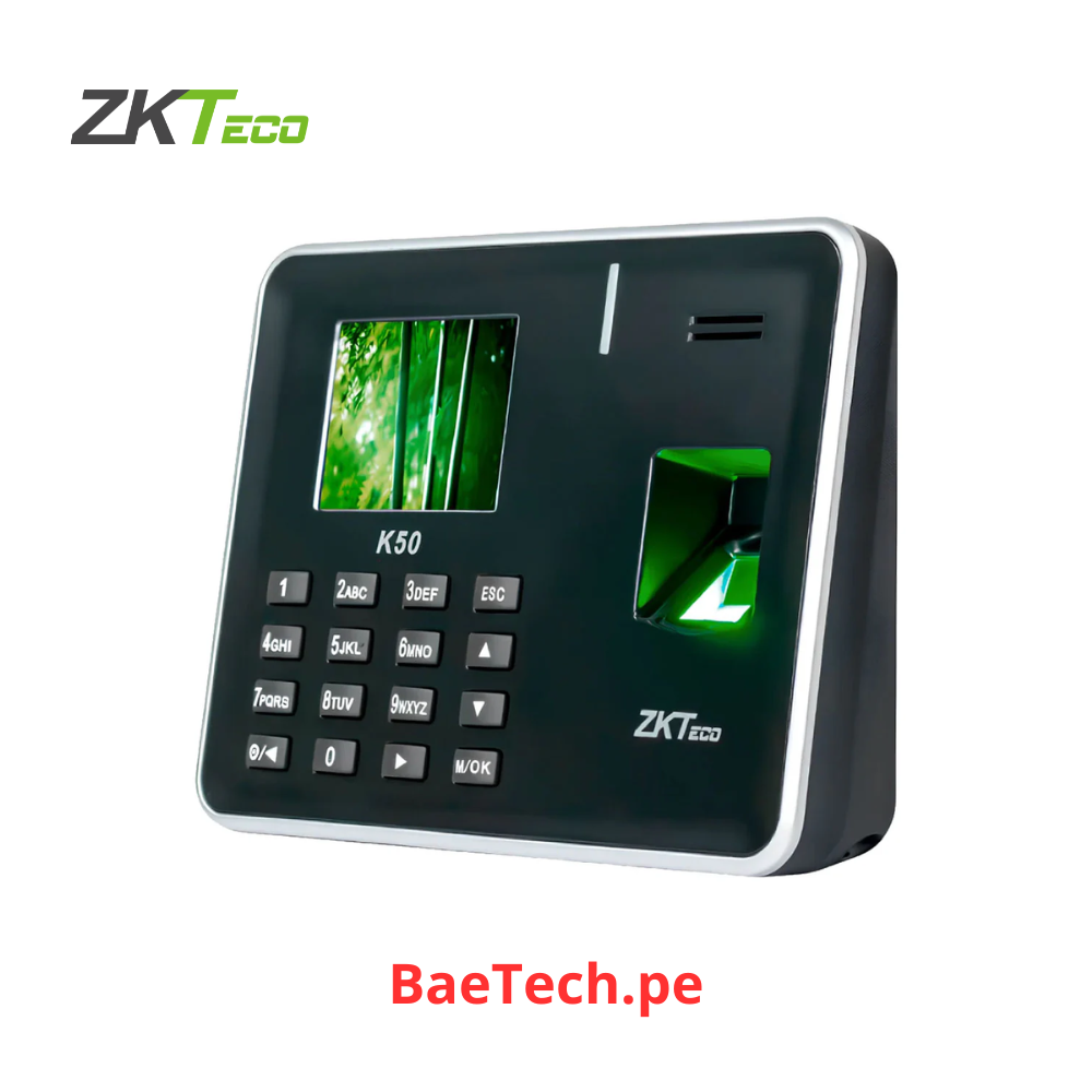 ZKTECO Control biométrico de acceso y asistencia por huella tarjeta y – BaeTech