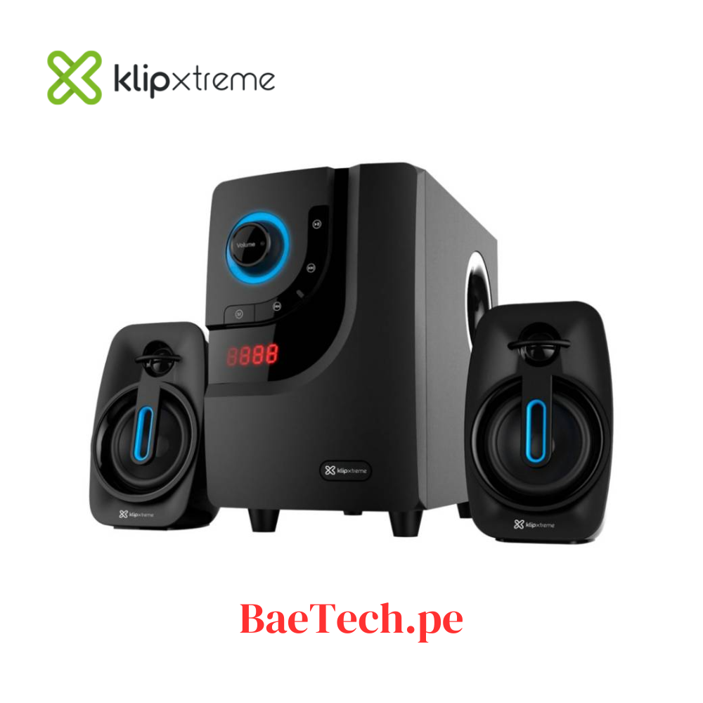 PARLANTE KLIP XTREME BLUWAVE II 2.1 BLUETOOTH (KWS-616) – BaeTech