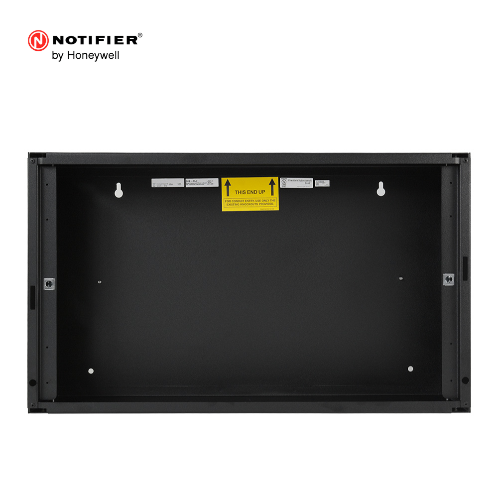 HONEYWELL NOTIFIER SBB-AA4 CAJA POSTERIOR TAMAÑO AA, NEGRO. PARA AMPLI ...