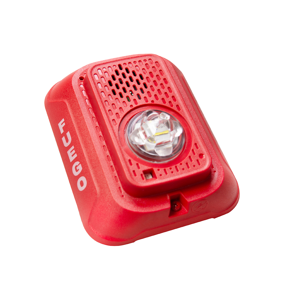 HONEYWELL FIRE LITE ALARMS P2RLED-SP SIRENA CON LUZ ESTROBOSCÓPICA LED ...