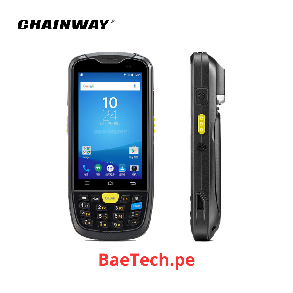 CHAINWAY C6000 - TERMINAL MOVIL 4.0'' , 4,200mAh Bateria, Android 10.0 – BaeTech