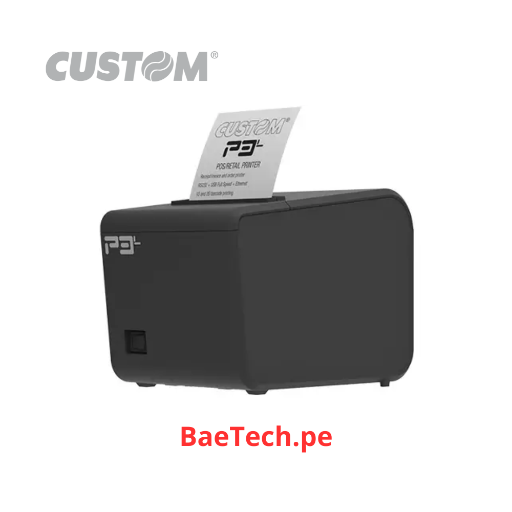 Custom Impresora Térmica P3L USB Ethernet 80mm 250mms 911MX010100733 ...