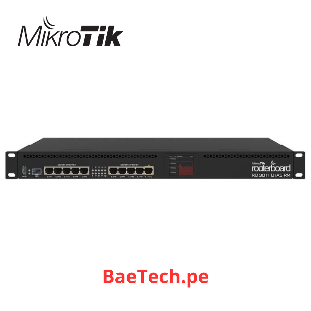 MIKROTIK - RouterBOARD CPU 2 Núcleos, 10P Gigabit Ethernet, 1P SFP, 1 ...