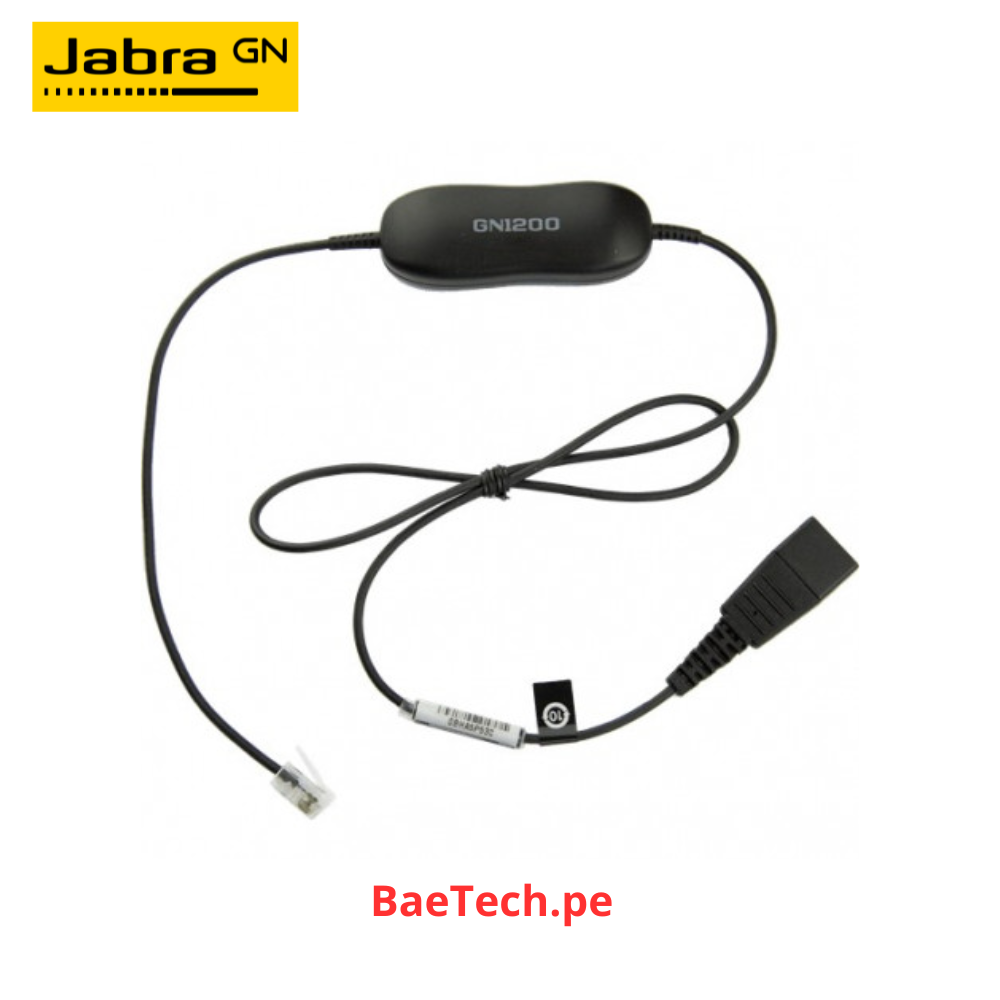 Cable para auriculares Jabra Smart Cord Negro 88001-99 – BaeTech Peru