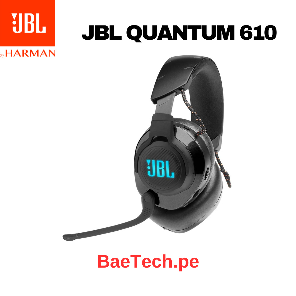 Audifono Gamer JBL Quantum 610 Wireless Cableado Negro – BaeTech