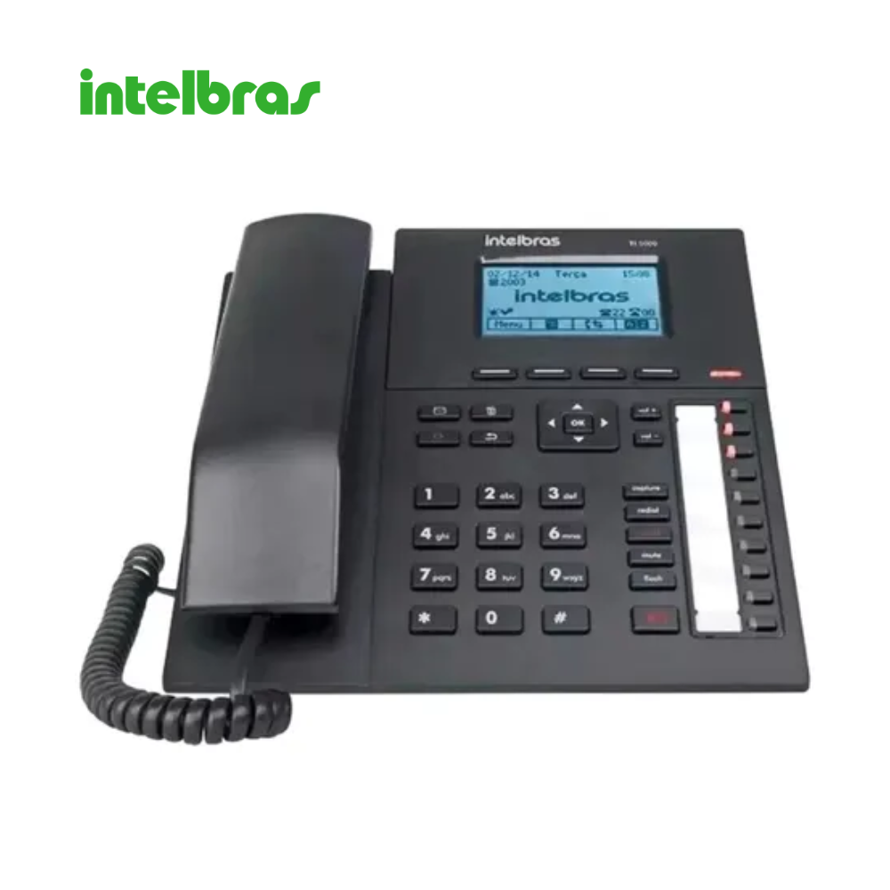 INTELBRAS 4315600 - TELEFONO DIGITAL -TERMINAL INTELIGENTE TI5000 ESPA ...