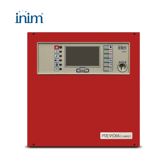 INIM PREVIDIA-C100SR - PANEL DIRECCIONABLE CONTRA INCENDIOS UL - 240 P ...