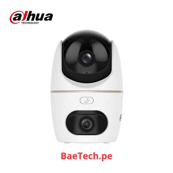 DAHUA DH-H3D-3F CÁMARA DE SEGURIDAD DE DOBLE LENTE CON WI-FI PARA INTE ...