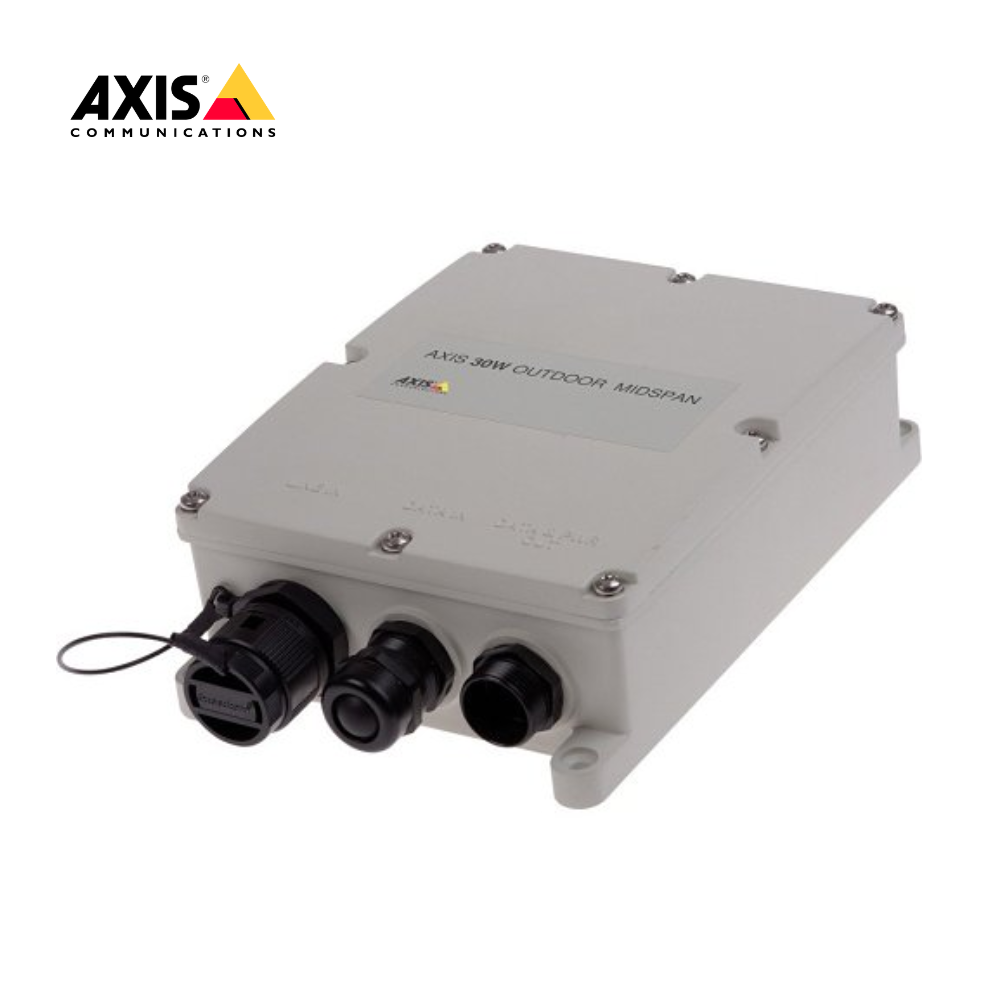 AXIS Inyector PoE - 120 V AC, 230 V AC Entrada - 1 x 10/100/1000Base-T ...