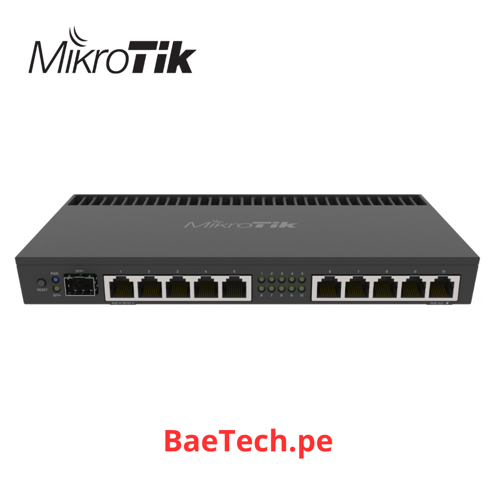 MIKROTIK - RouterBOARD 10P xGigabit LAN Quad-core 1.4Ghz CPU, 1GB RAM ...