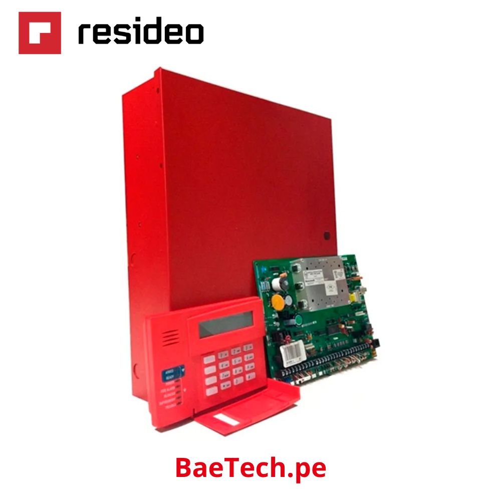 HONEYWELL RESIDEO VISTA128FBPT Panel hibrido de incendio e intrusión h ...