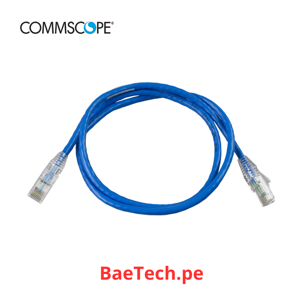 COMMSCOPE Patch Cord UTP Multifilar RJ-45 Cat6 0.9mts. NPC06UVDB-BL003 ...
