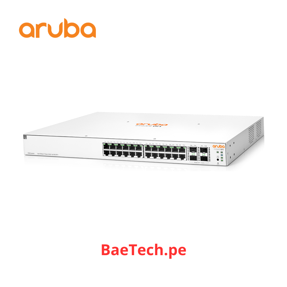HPE ARUBA JL684A - Switch HPE Aruba Instant On 1930 24G 4SFP+ 370W ...